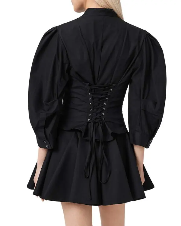 ALLSAINTS Maud Lace Up Shirt