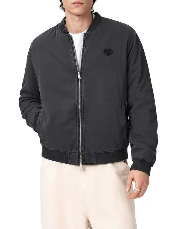 ALLSAINTS Forres Bomber Jacket - Blainn Black
