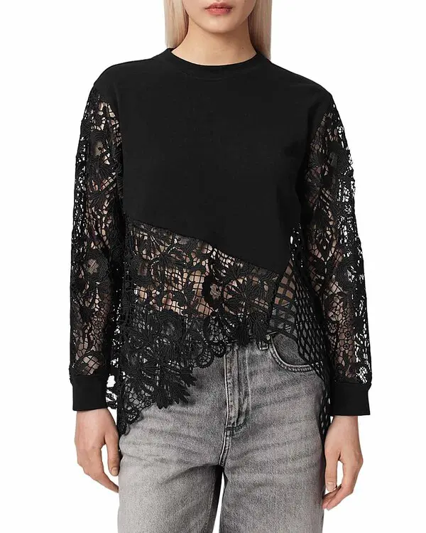 ALLSAINTS Malorie Top - Black