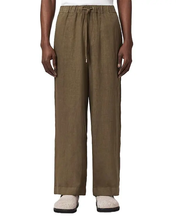 ALLSAINTS Sharp Drawstring Trousers - Traverse Brown