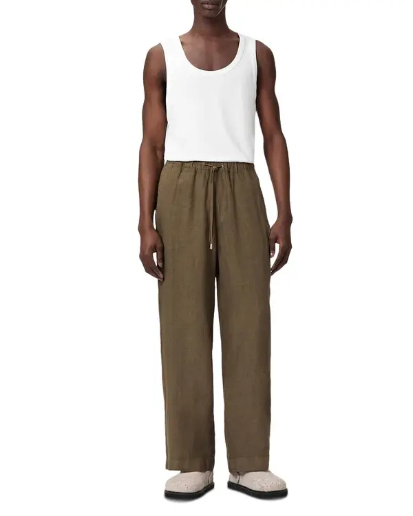 ALLSAINTS Sharp Drawstring Trousers - Traverse Brown