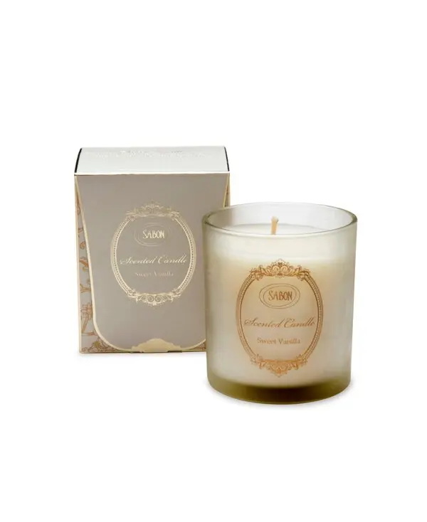 SABON Glass Sweet Vanilla Candle, 230gr