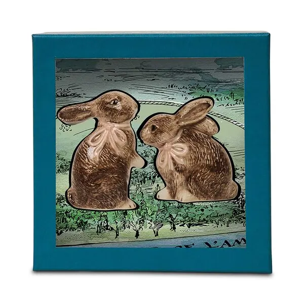 JULISKA Clever Creatures Bunny Salt And Pepper Set