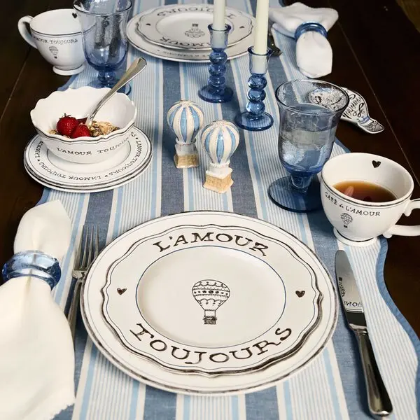 JULISKA L'amour Toujours 16 Piece Dinnerware Set, Service For 4