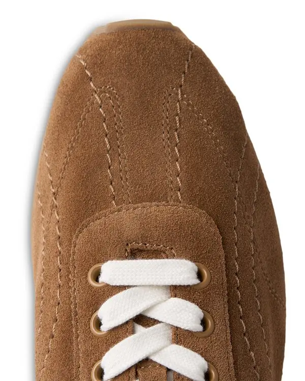 TOTEME Flex Suede Sneakers - Copper