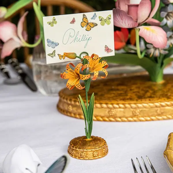 JULISKA Meadow Walk Butterfly Place Card, Set Of 12