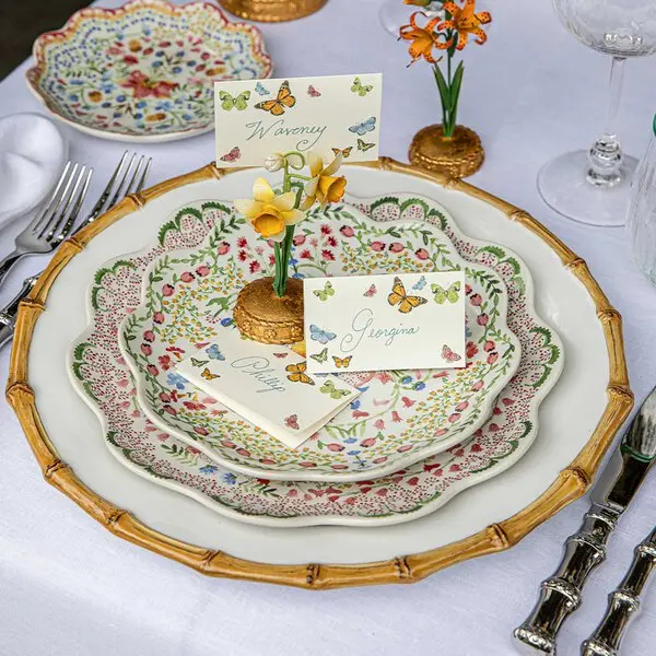 JULISKA Meadow Walk Butterfly Place Card, Set Of 12