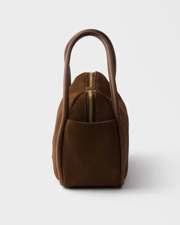 Prada Darling Leather Handbag - Brown