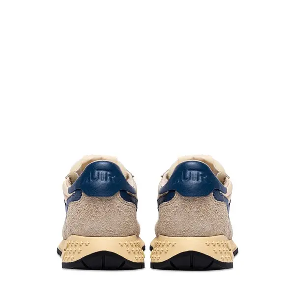 AUTRY Reelwind Low Top Sneakers - Ecru/blue