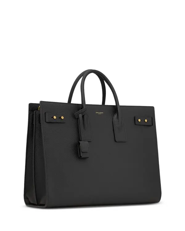 Saint Laurent Sac De Jour Large Bag - Noir