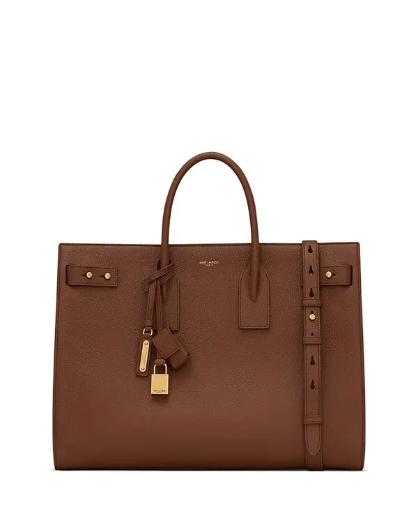 Saint Laurent Sac De Jour Large Bag - Toasted Brown