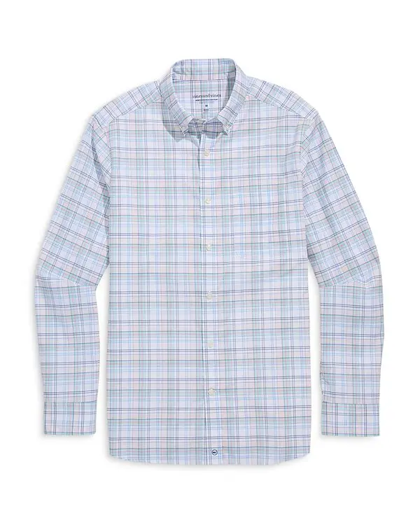 Vineyard Vines Seven Mile Plaid Performance Shirt