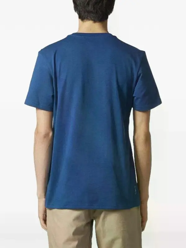 Adidas Trefoil Clima 3.0 Logo-print T-shirt - Blue