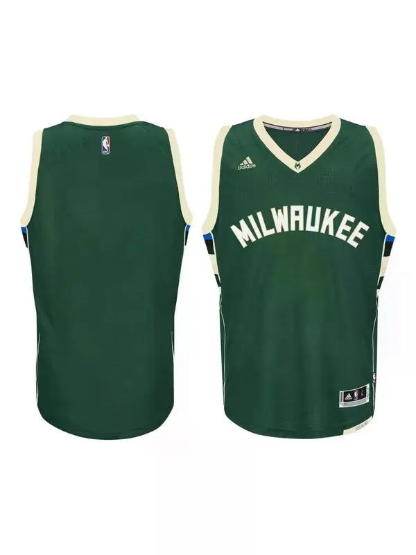 Adidas V-neck Swingman T-shirt - Green