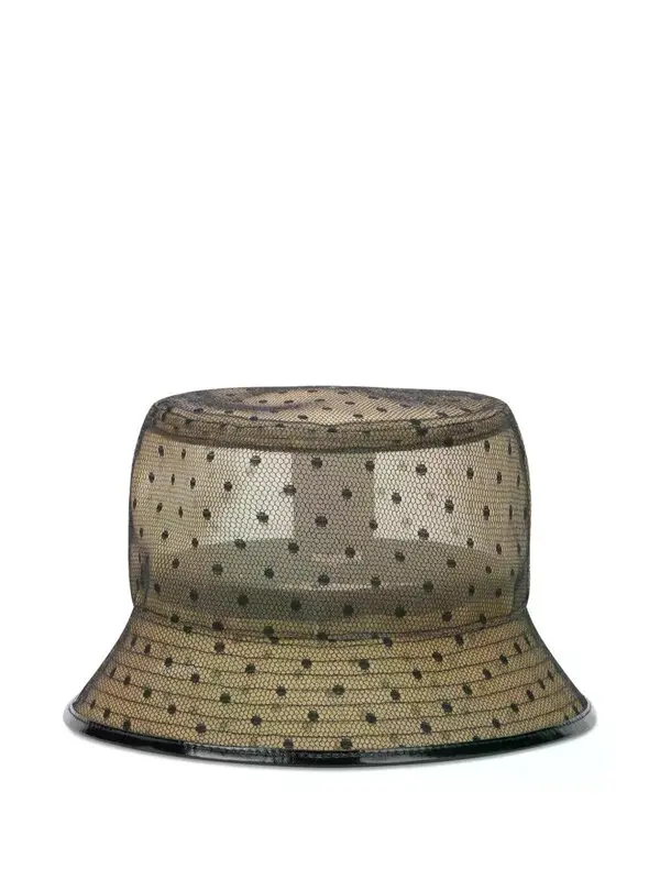 Valentino Garavani Polka-dot Bucket Hat - Neutrals