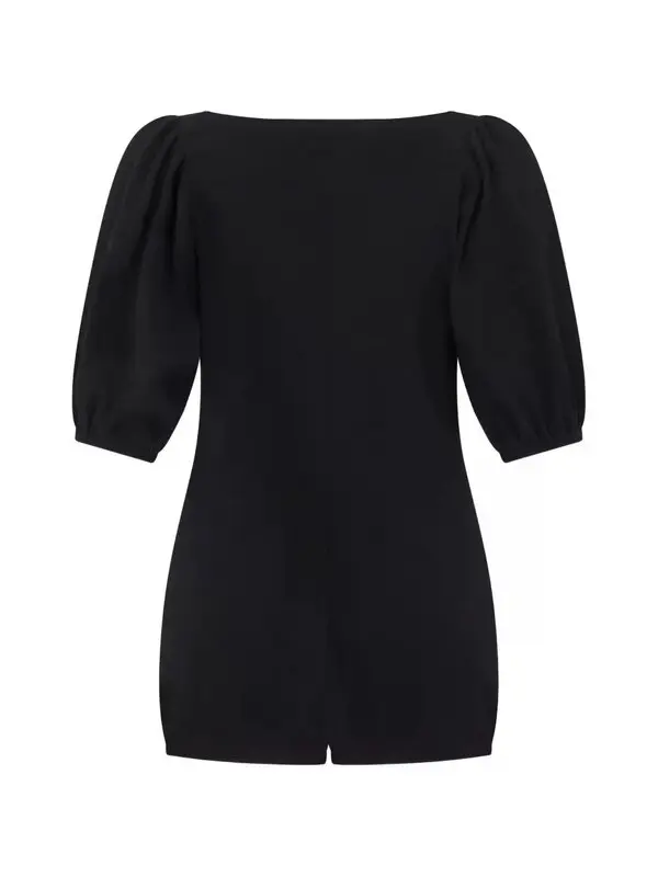 Red Valentino Puff Sleeve Jumpsuit