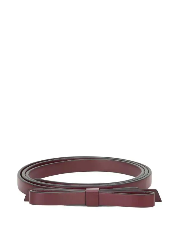 Red Valentino Bow Belt - Red