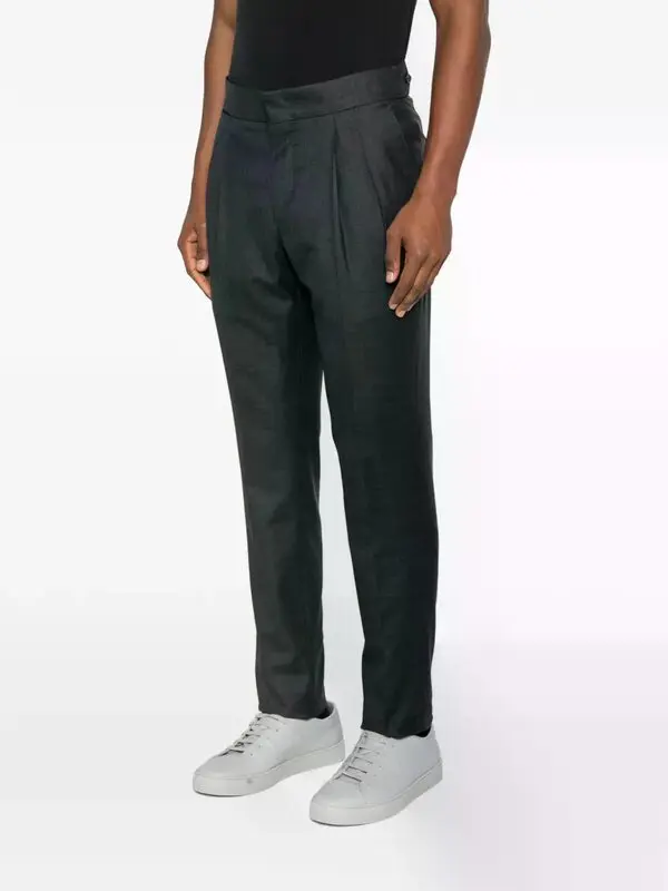 PT TORINO Pleated Wool Trousers