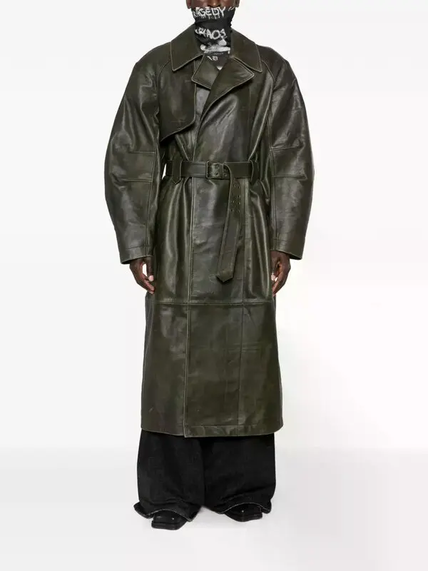 LỰU ĐẠN Belted Trench Coat