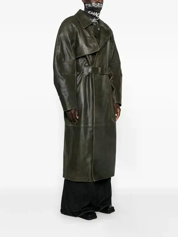 LỰU ĐẠN Belted Trench Coat