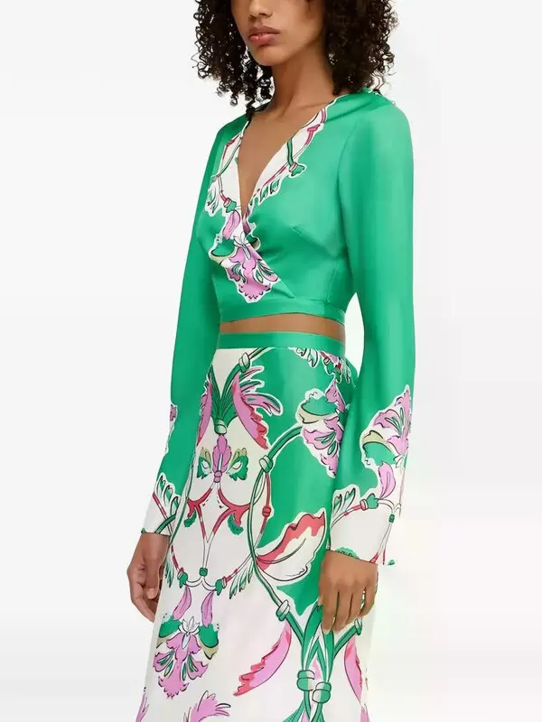 Significant Other Kianna Floral Blouse