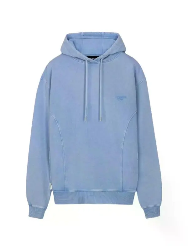 HOMIES MARBELLA Drawstring Cotton Hoodie - Blue