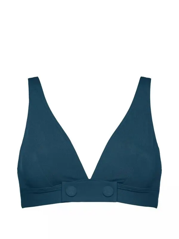 ERES V-neck Bikini Top - Blue