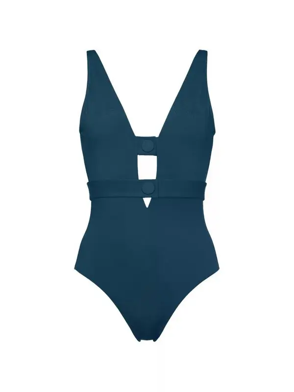 ERES Exception V-neckline Swimsuit - Blue