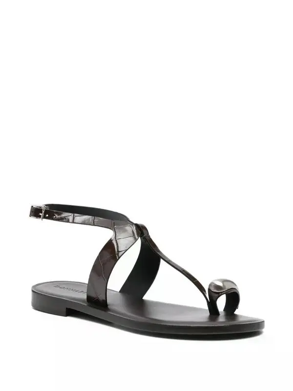 DONNARÌ Toe-ring T-strap Sandals