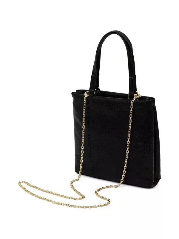 Moschino Embellished Lettering Tote