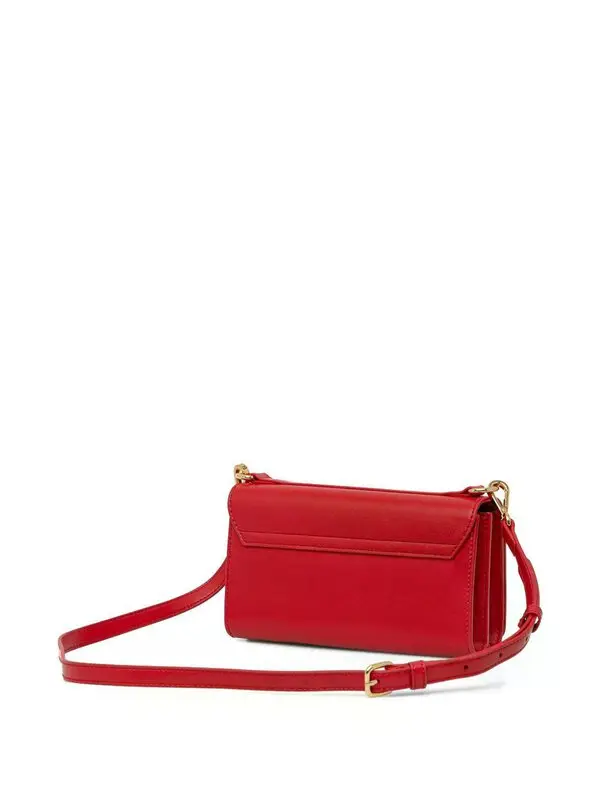Moschino Logo-lettering Crossbody Bag - Red