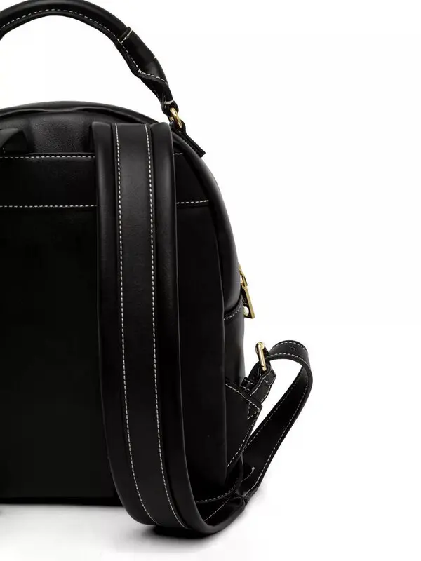 Moschino Logo Detail Top Handle Backpack