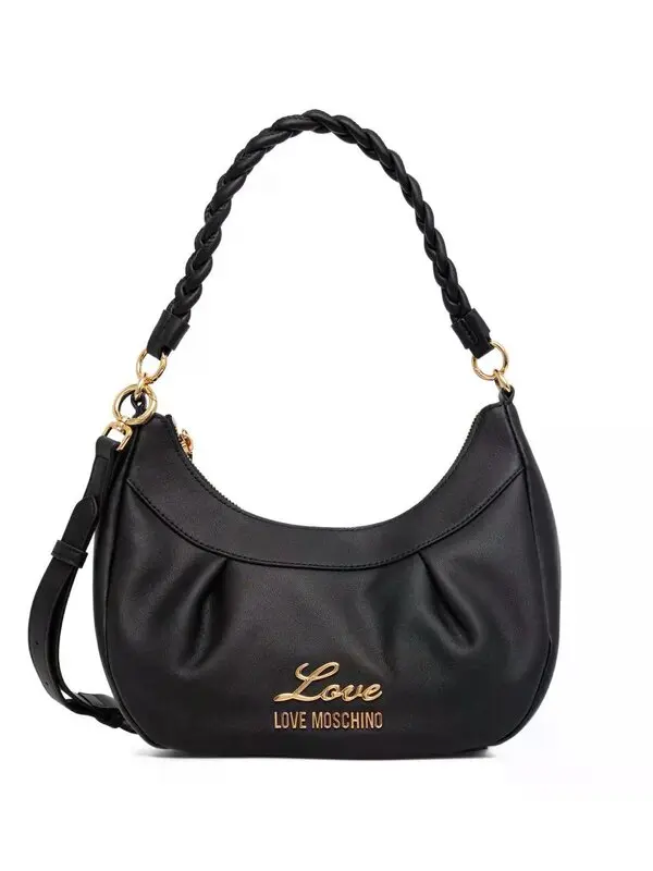 Moschino Braided-handle Tote Bag