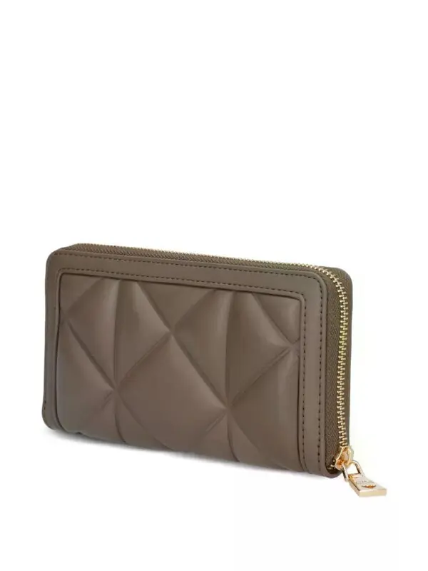 Moschino Quilted Zipped Wallet