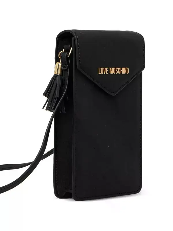 Moschino Tassel-detail Adjustable-strap Phone Bag