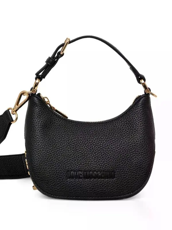 Moschino Logo-detail Tote Bag - Black