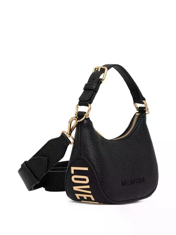 Moschino Logo-detail Tote Bag - Black