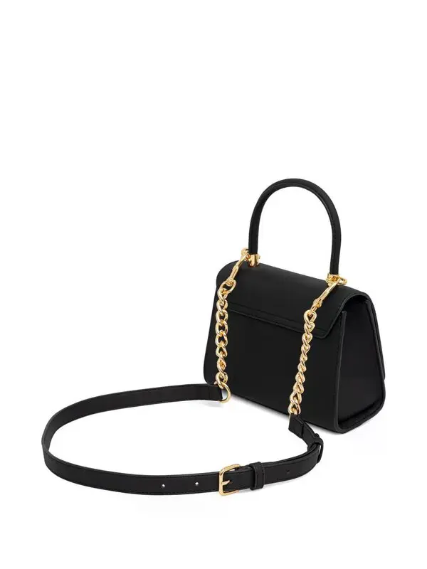 Moschino Chain-strap Top Handle Tote Bag - Black