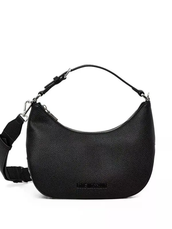 Moschino Logo-lettering Cross Body Bag - Black
