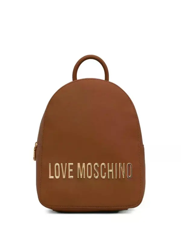 Moschino Logo-plaque Backpack
