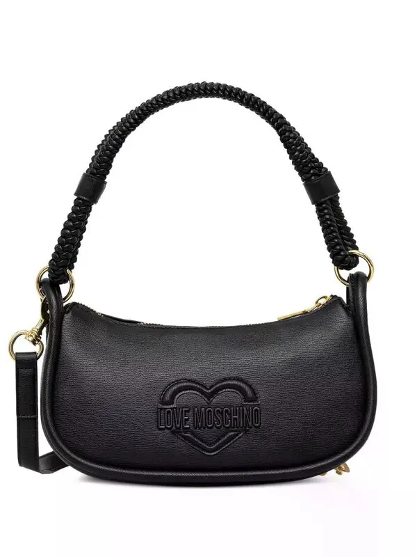 Moschino Braided-handle Tote Bag