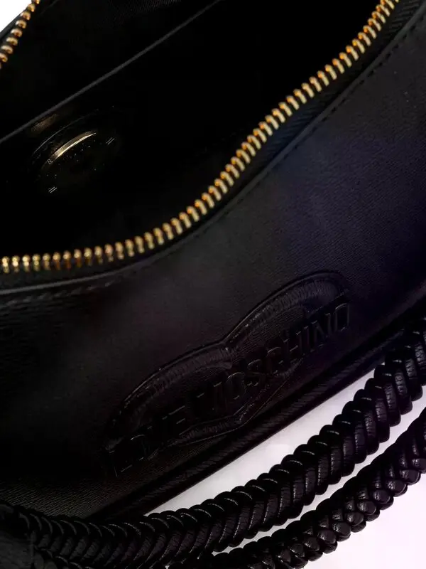 Moschino Braided-handle Tote Bag