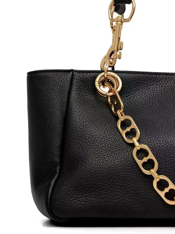 Moschino Logo-plaque Tote Bag - Black