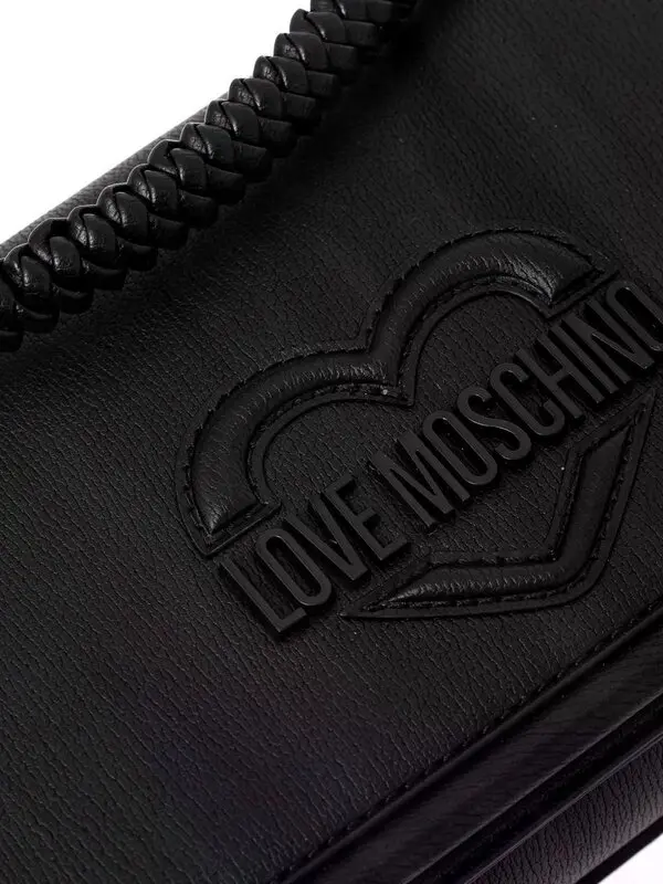 Moschino Braided-handle Tote Bag