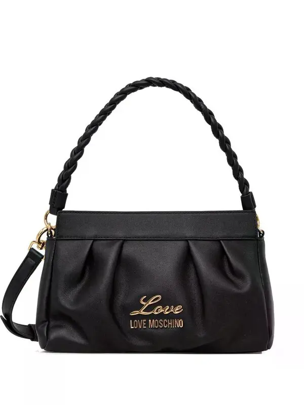 Moschino Braided-handle Tote Bag
