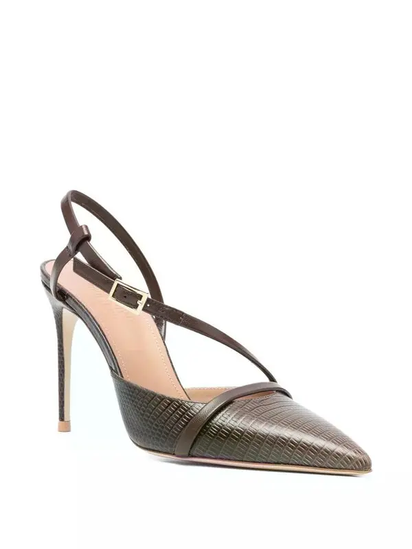 MALONE SOULIERS Point-toe Strappy Pumps