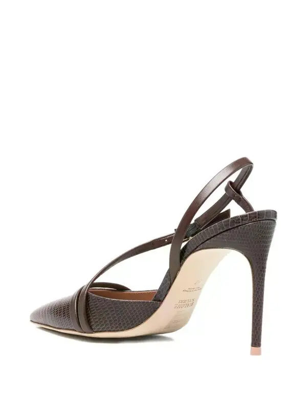 MALONE SOULIERS Point-toe Strappy Pumps