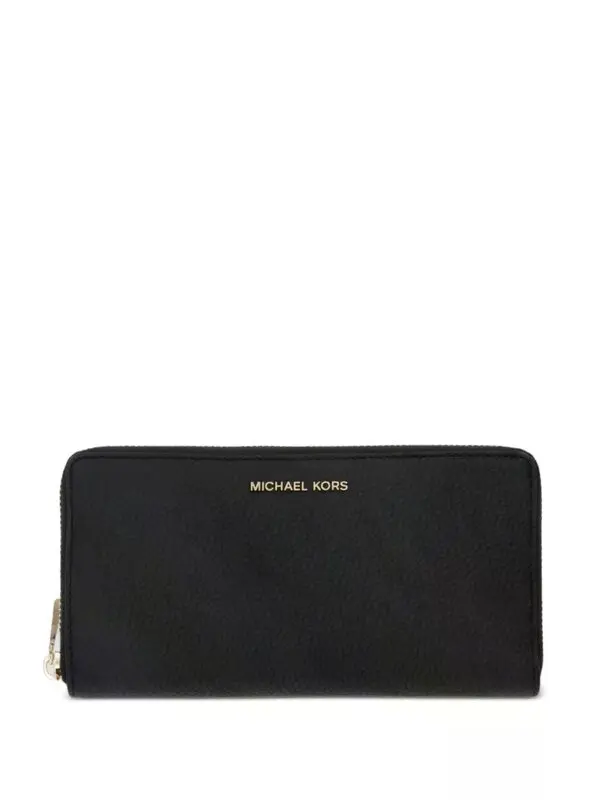 Michael Kors Slim Za Continental Wallet - Black