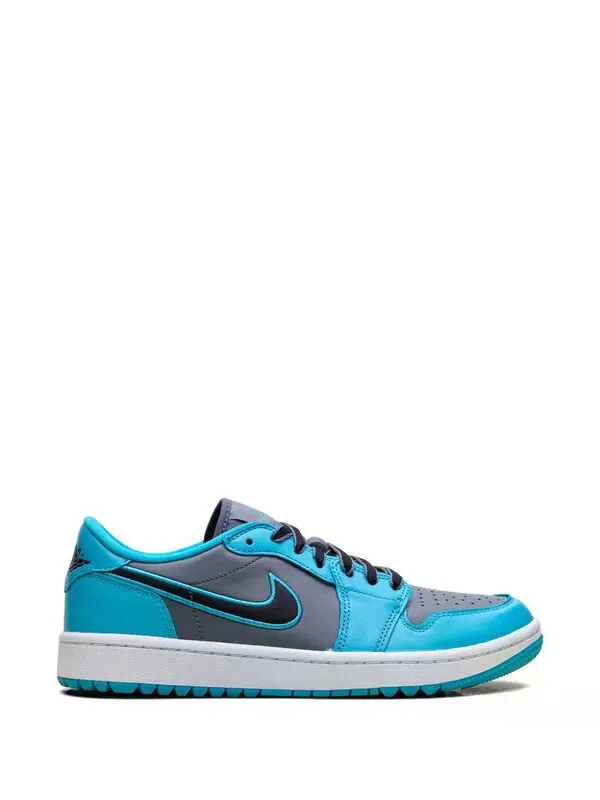 JORDAN Air 1 Logo Sneakers - Blue