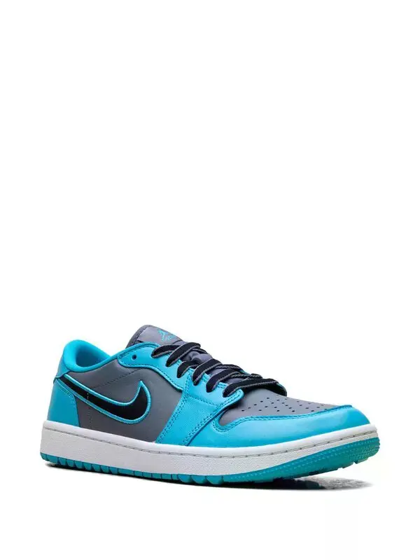 JORDAN Air 1 Logo Sneakers - Blue